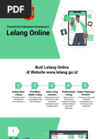Buku Panduan Pengguna Portal Lelang Indonesia 2020 - Frontend | PDF