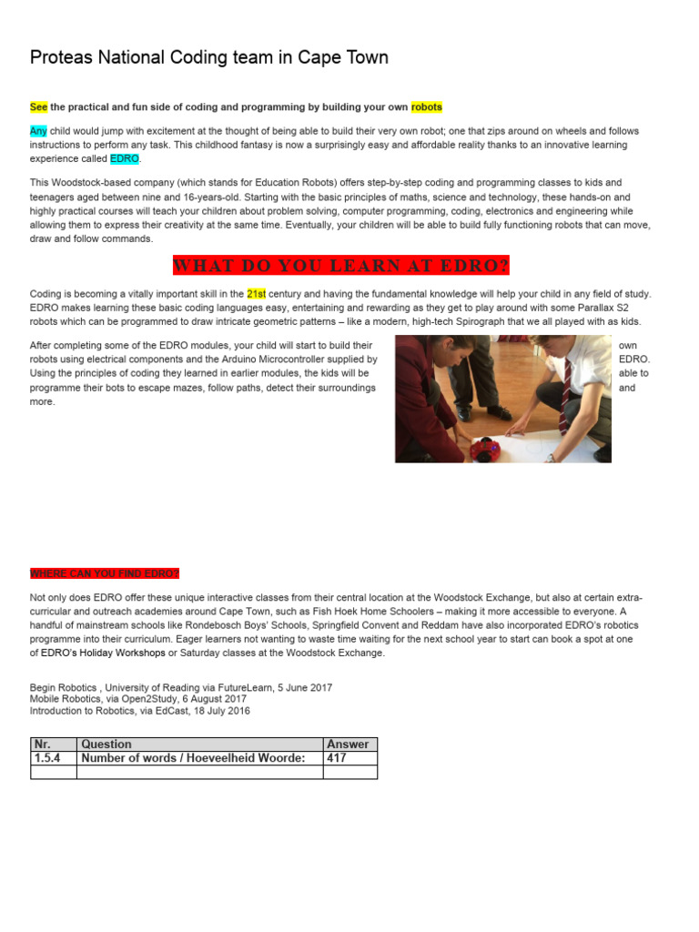 Ra 1 | Download Free PDF | Computer Programming | Robot