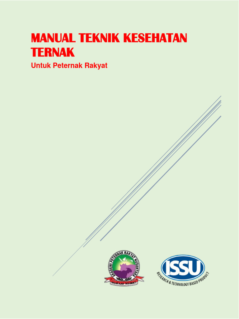 Manual Teknik Kesehatan Ternak | PDF
