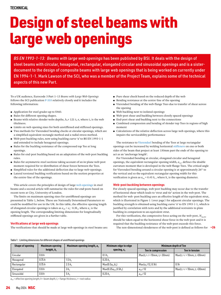 NSCMay2024 Tech | PDF | Buckling | Bending