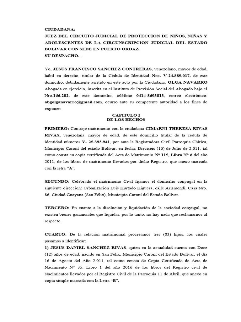 Divorcio Laura (Nana) | PDF | Divorcio | Matrimonio