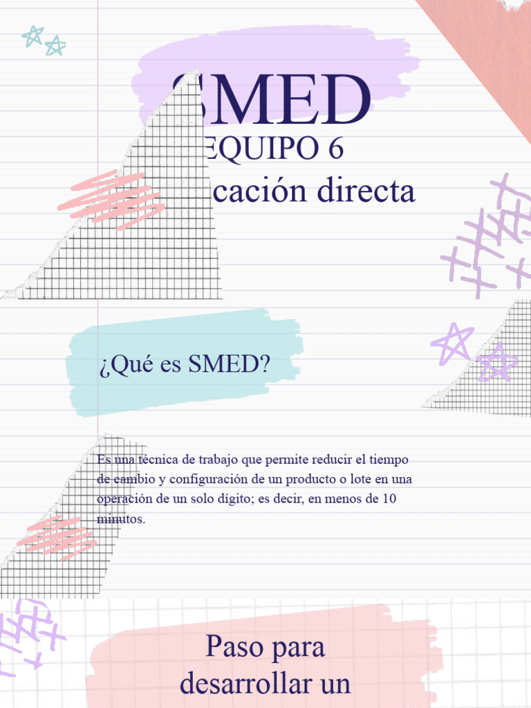 SMED | Descargar gratis PDF | Tornillo | Arandela (Hardware)