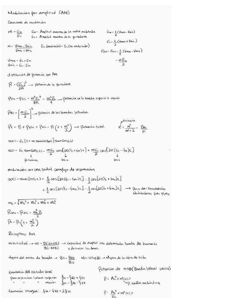 Formulas Tele Am | PDF
