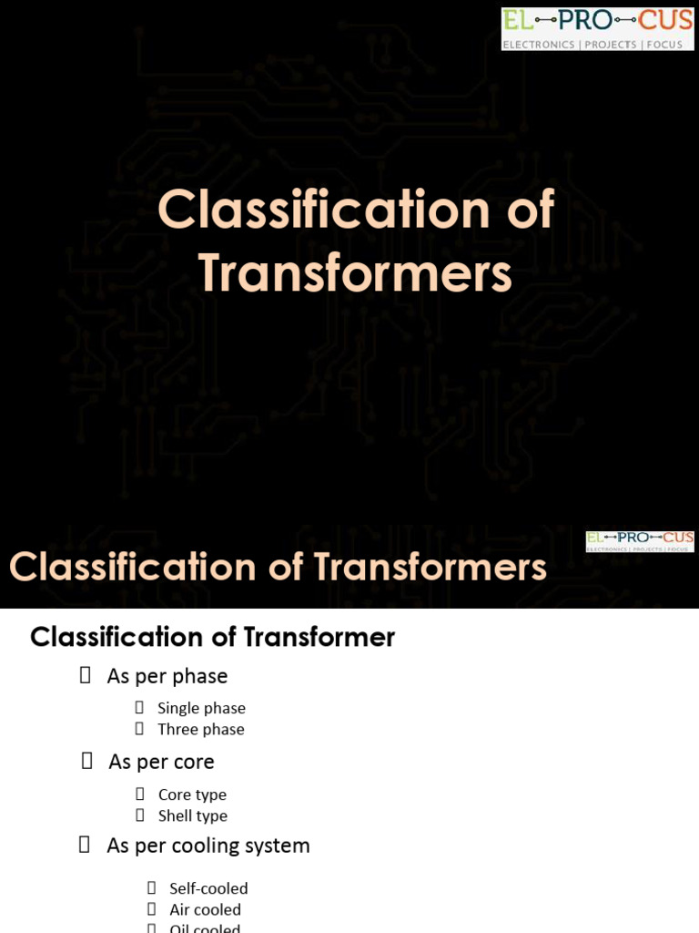Types of Transformer | PDF | Transformer | Physical Quantities
