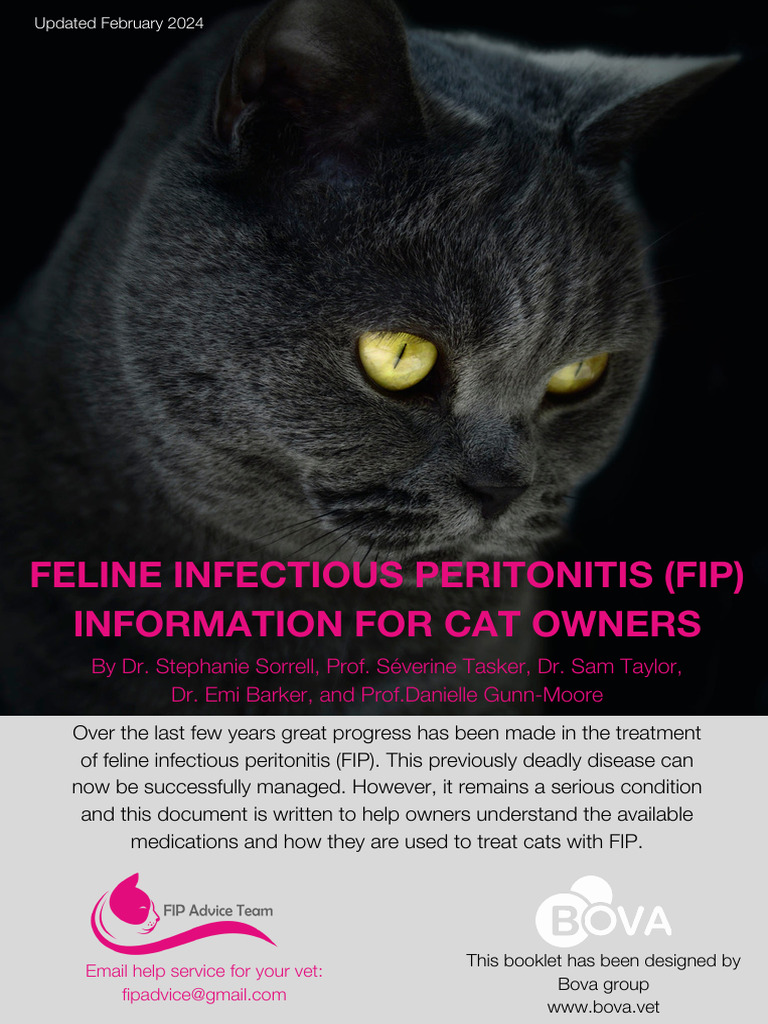 FIP Info For Cat Owners | PDF | Serology | Infection