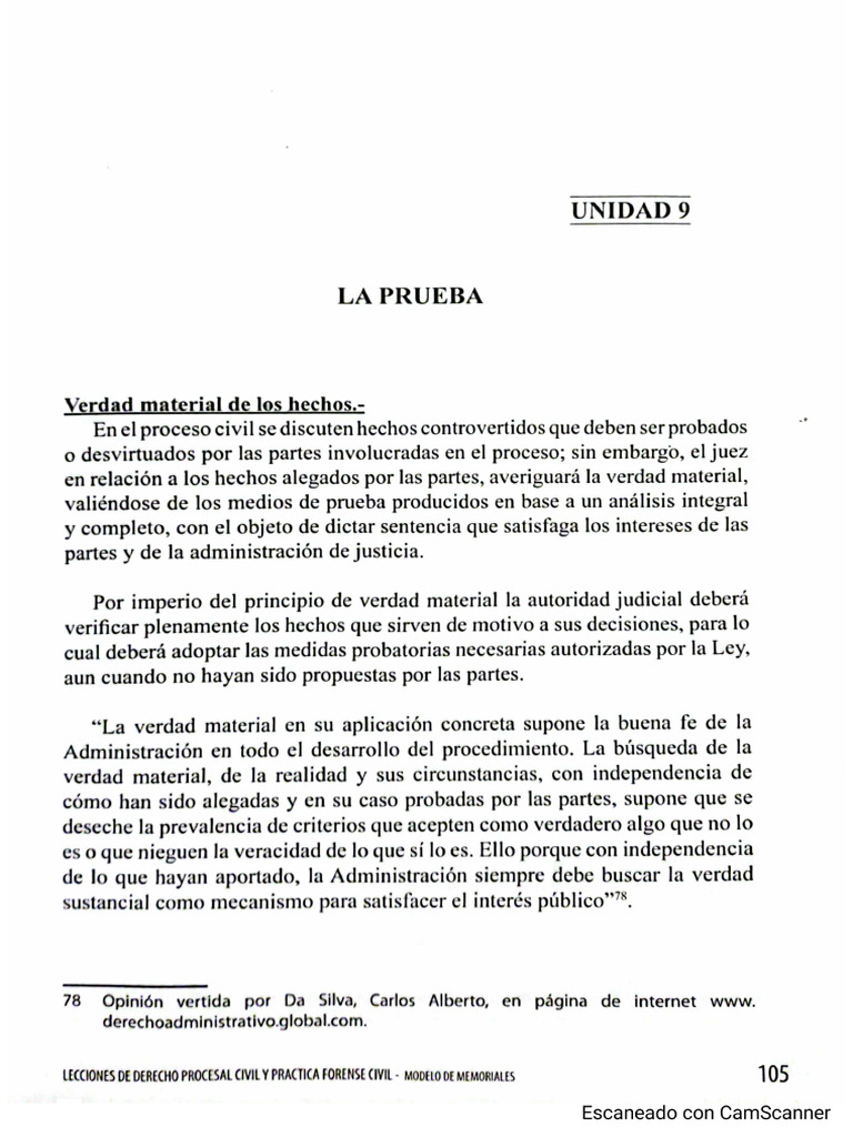Unidad 9 - La Prueba | PDF