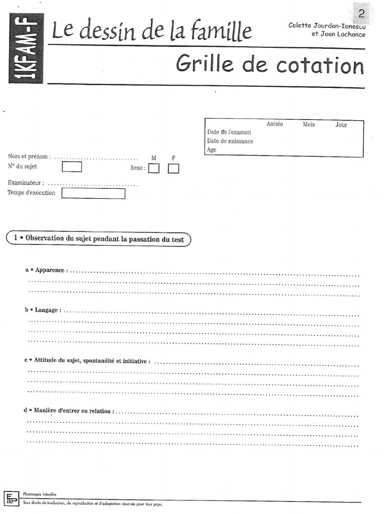 Cotation dessin de famille (Jordan-Ionescu) | PDF