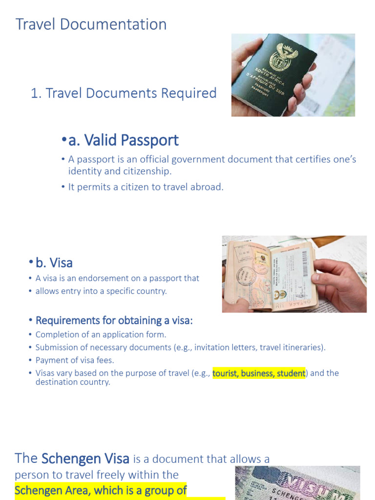 Essential Travel Documents Guide | PDF | Travel Visa | Customs