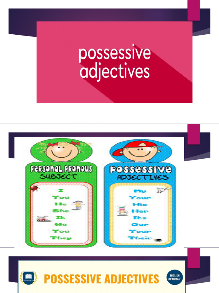 Possessive Adjectives | PDF