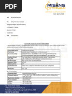 EN590 10ppm SPECIFICATIONS PEGASUS OIL | PDF | Diesel Fuel | Fuels