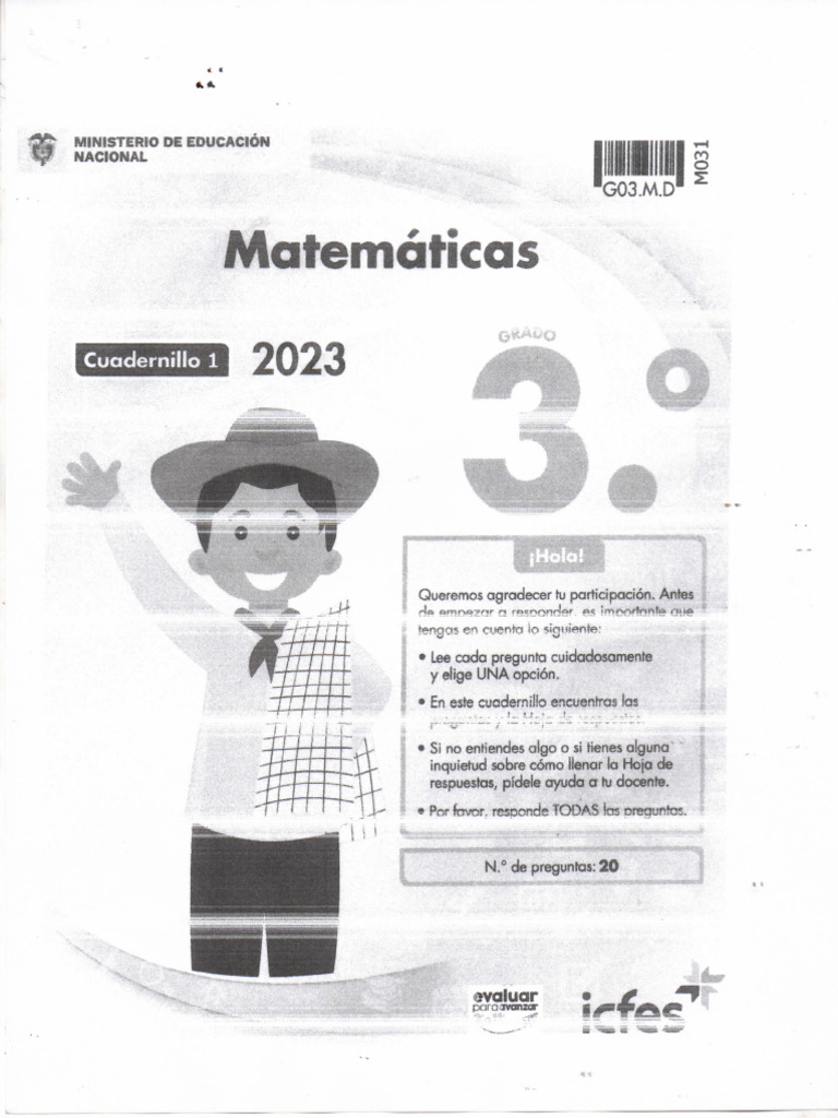 Cuadernillo Matematicas | PDF