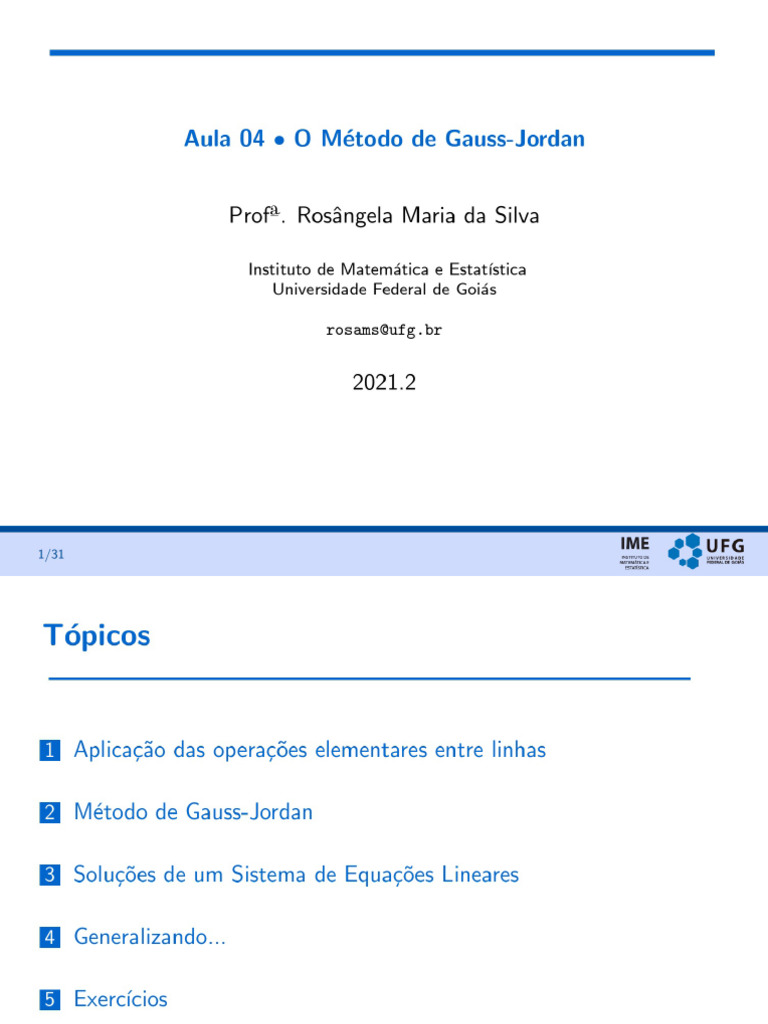 Aula 4 | PDF