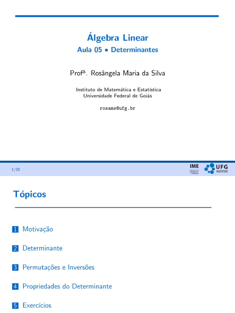 Aula 5 | PDF