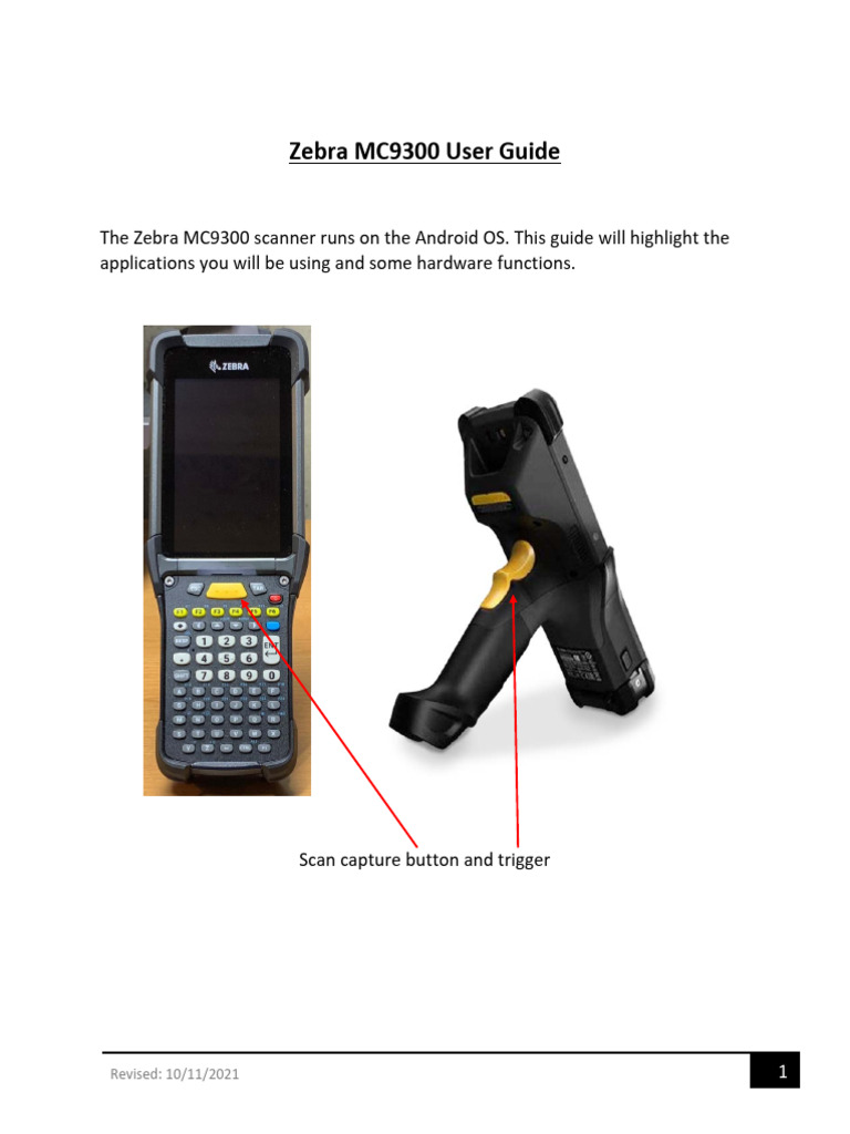 Zebra MC9300 End User Guide | PDF | Computer Keyboard | Remote Desktop Services
