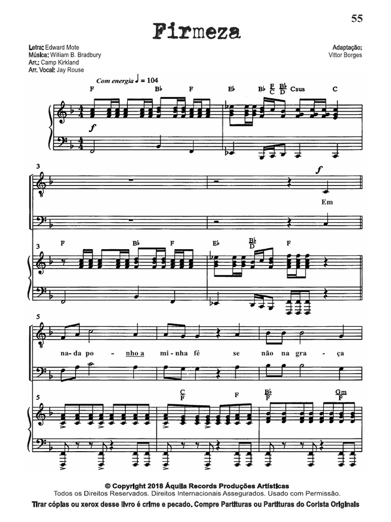 Firmeza (Partitura Piano) | PDF