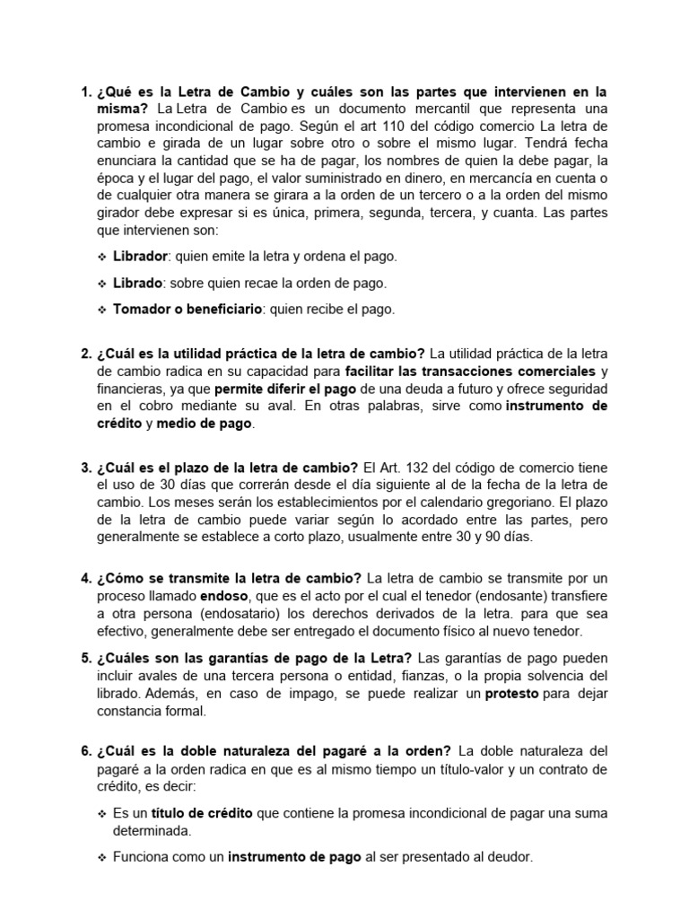 Tarea 5.1 Colaborativa W02 | PDF | Cheque | Pagaré