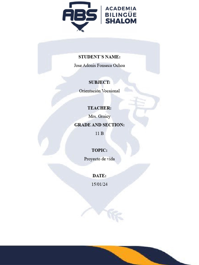 II Partial - Trabajo Practico - 11th ADONIS | PDF