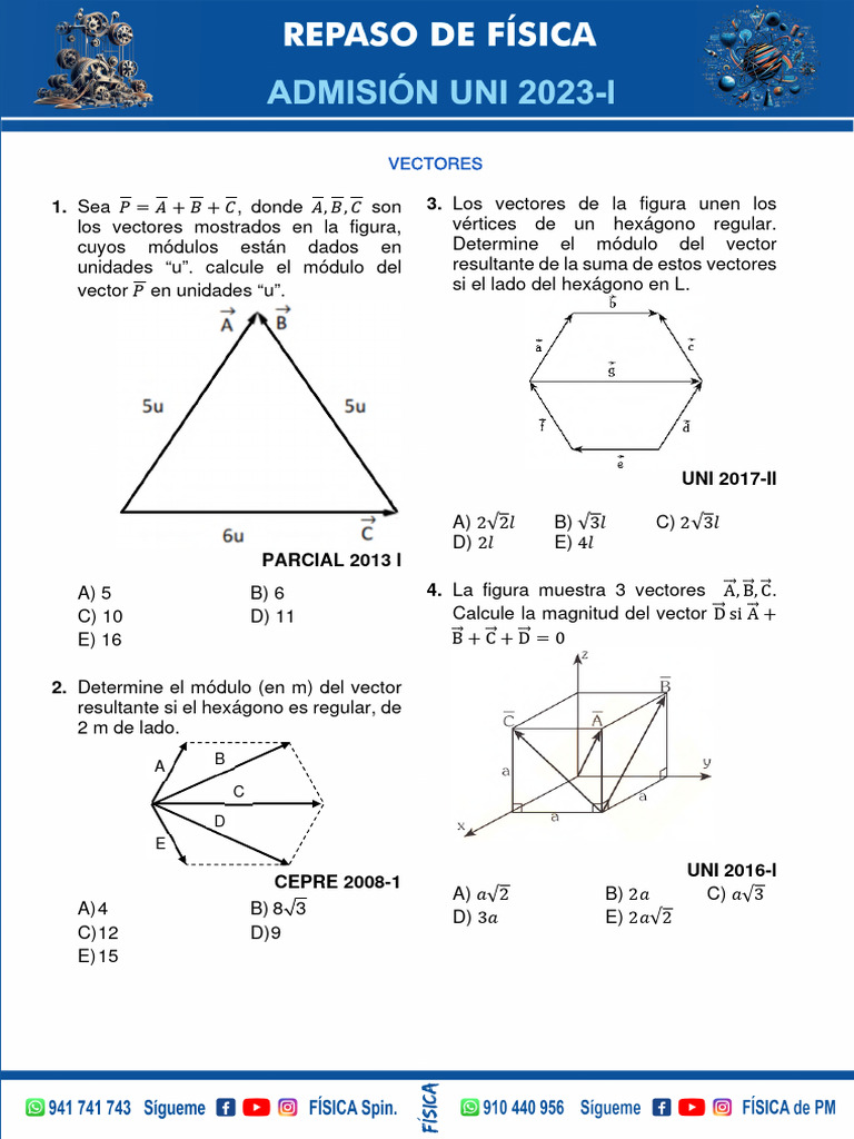 Clase 2 Vectores Pdf Vector Euclidiano Matemáticas