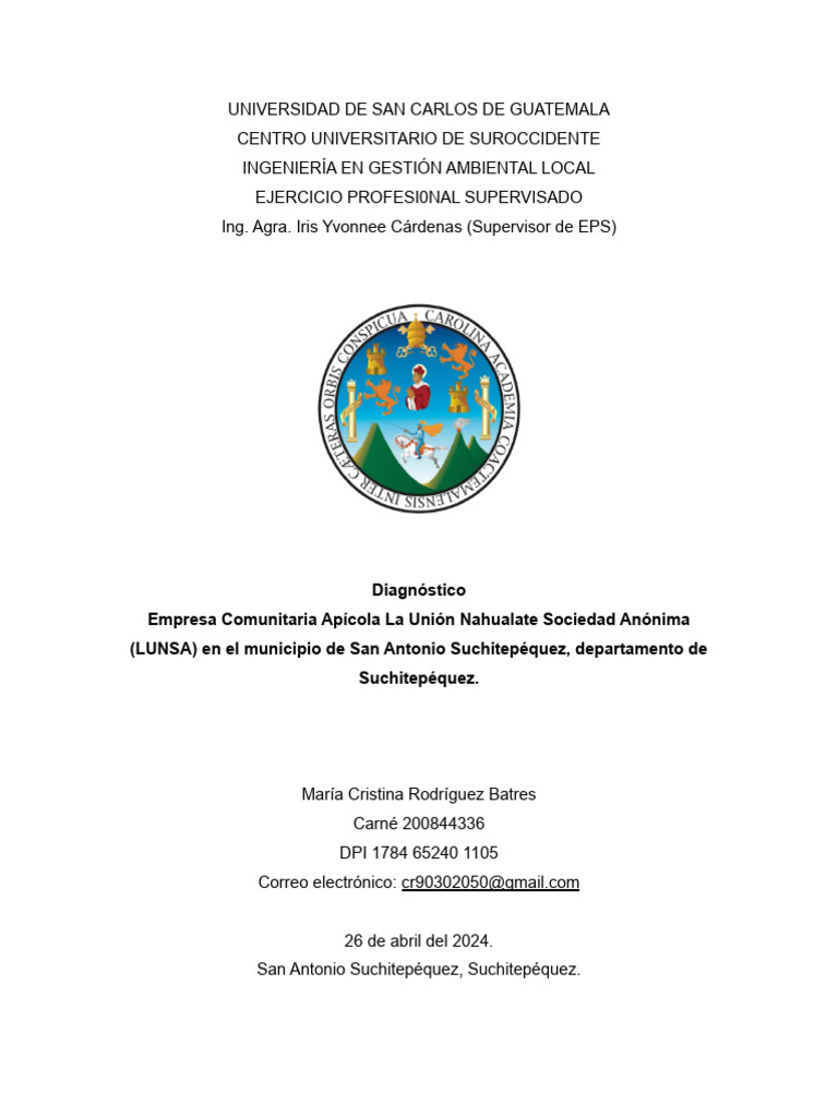 Diagnostico Mcrb.-2 | PDF | Ciencias de la Tierra
