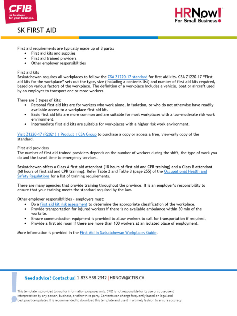 SK First Aid | Download Free PDF | First Aid | Occupational Safety And ...