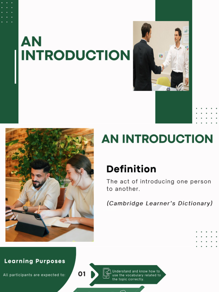 English Introduction Practice Guide | PDF | English Language | Languages
