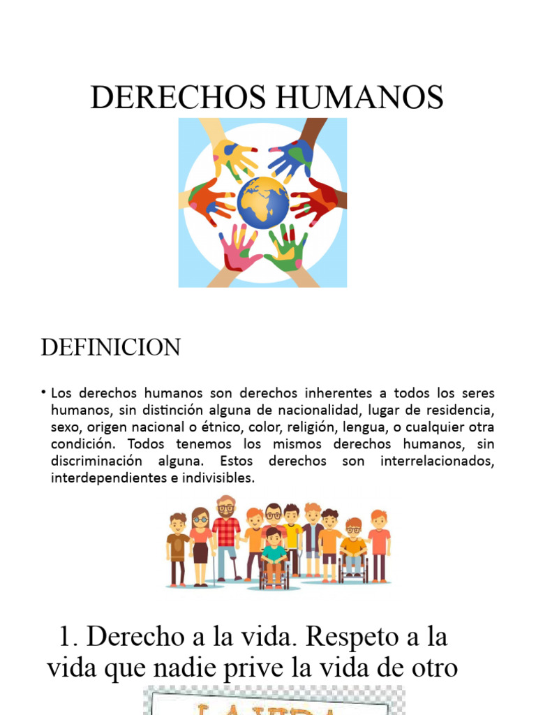 Derechos Humanos | PDF | Derechos humanos | Libertad