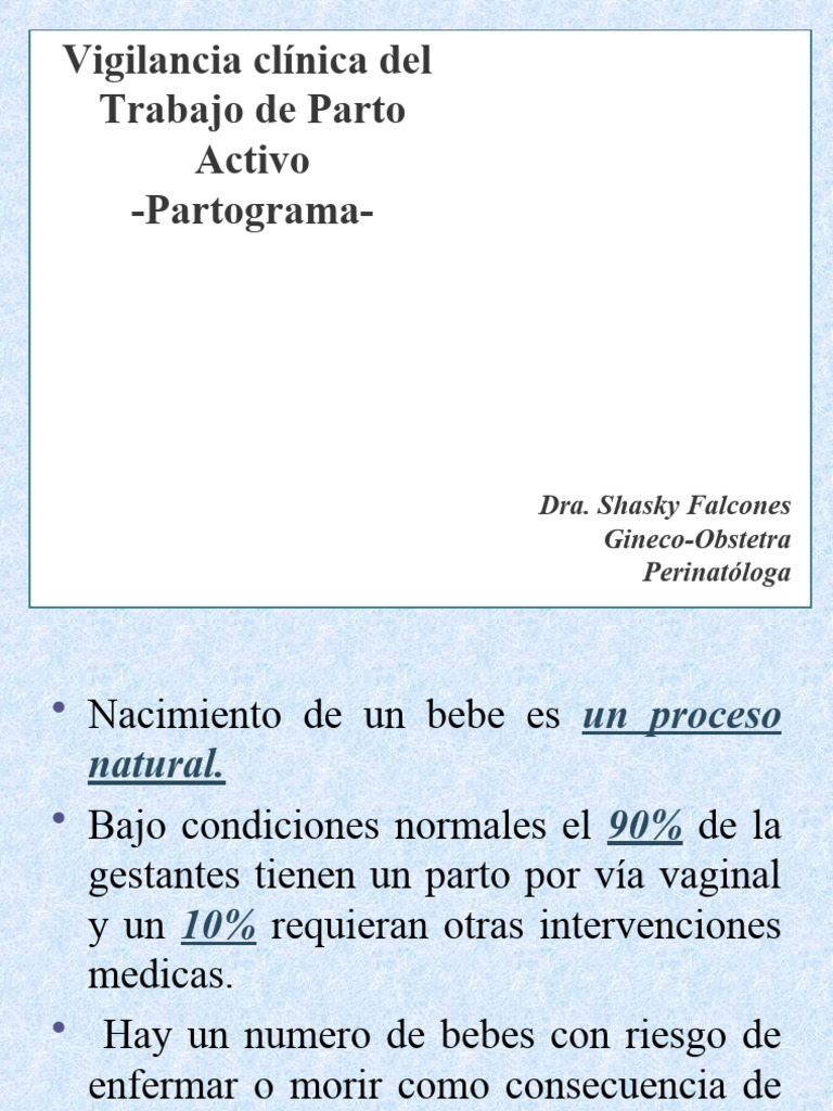 Partograma 1 | PDF | Parto | Obstetricia