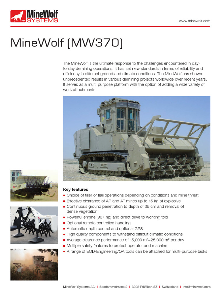 Minewolf | PDF | Truck | Engines