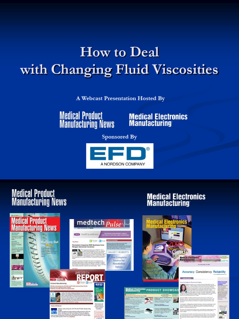 Dealing With Changing Fluid Viscosities | PDF | Viscosity | Syringe