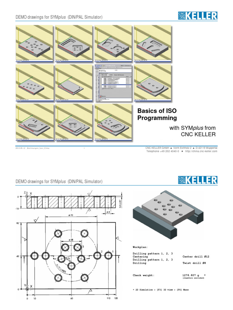 Basics of ISO Programming | PDF | Manufactured Goods | Tools