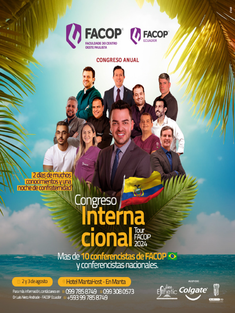 PDF - Congreso Internacional Tour Facop 2024 | PDF