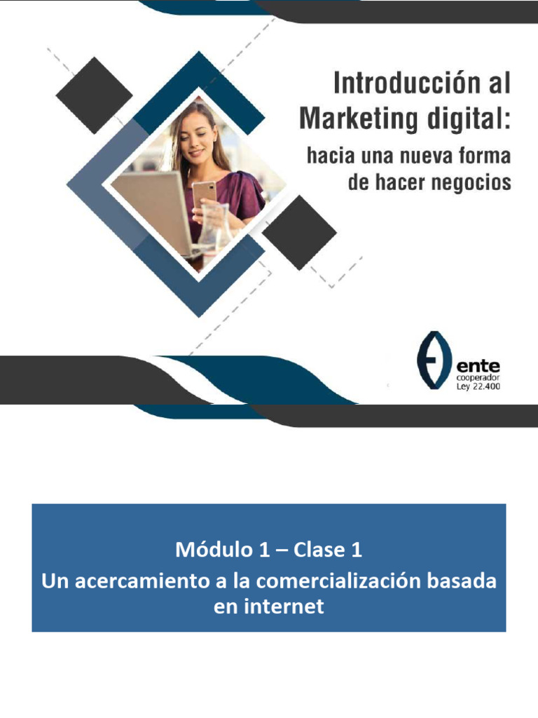 Modulo 1 - Clase 1 | PDF | Marketing | Publicidad digital