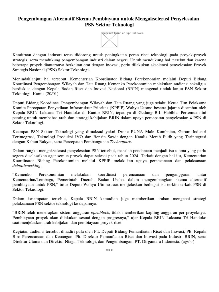 Pengembangan Alternatif Skema Pembiayaan Untuk Mengakselerasi ... Pengembangan Alternatif Skema Pembiayaan Untuk Mengakselerasi ...