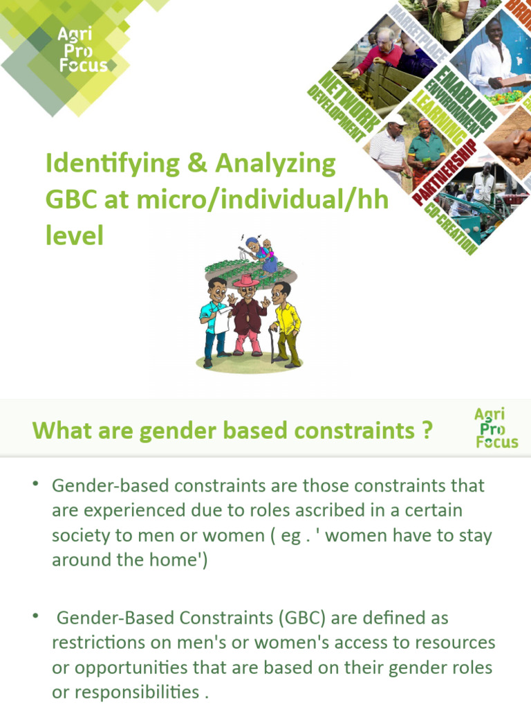 Identifying and Analysing Gender Based Constraints - APF&FS | PDF ... Identifying and Analysing Gender Based Constraints - APF&FS | PDF ...