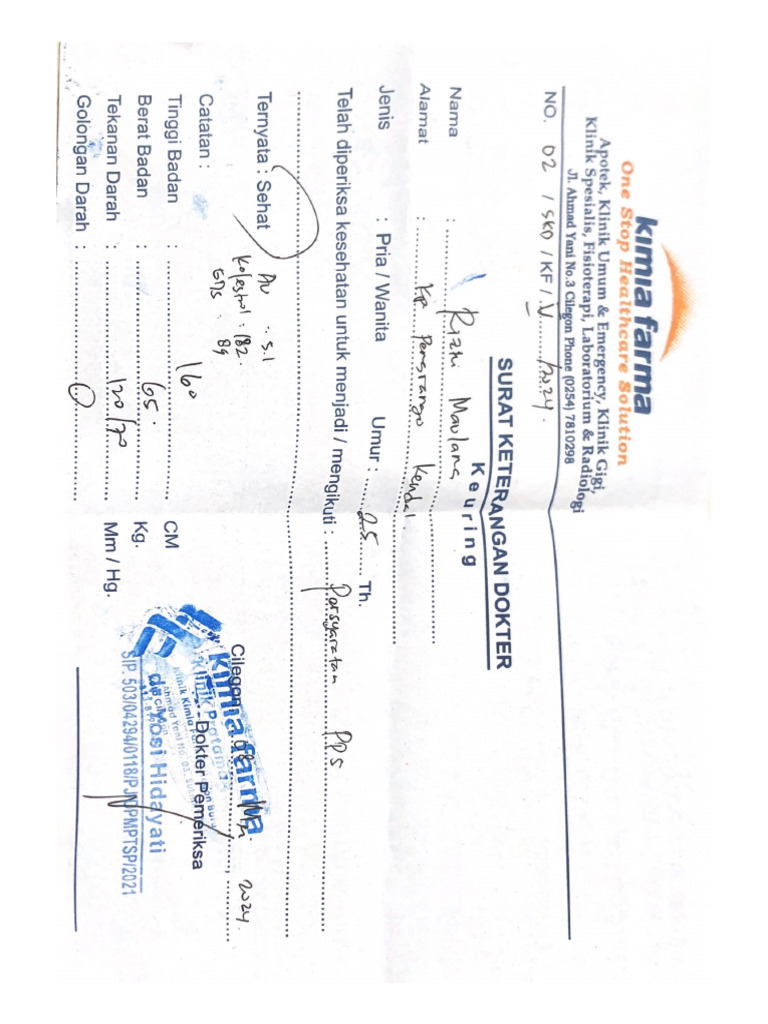 Kir Persyaratan PPS Rizki | PDF