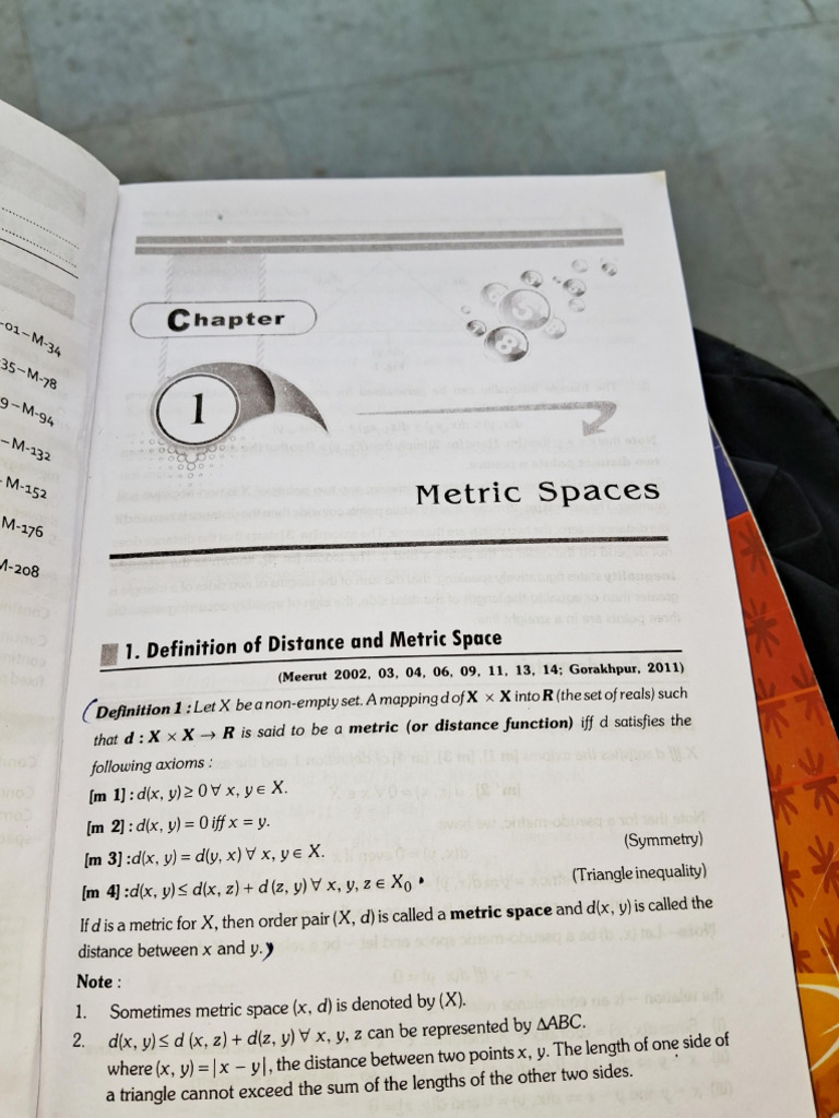 Metric Spaces Questions | PDF