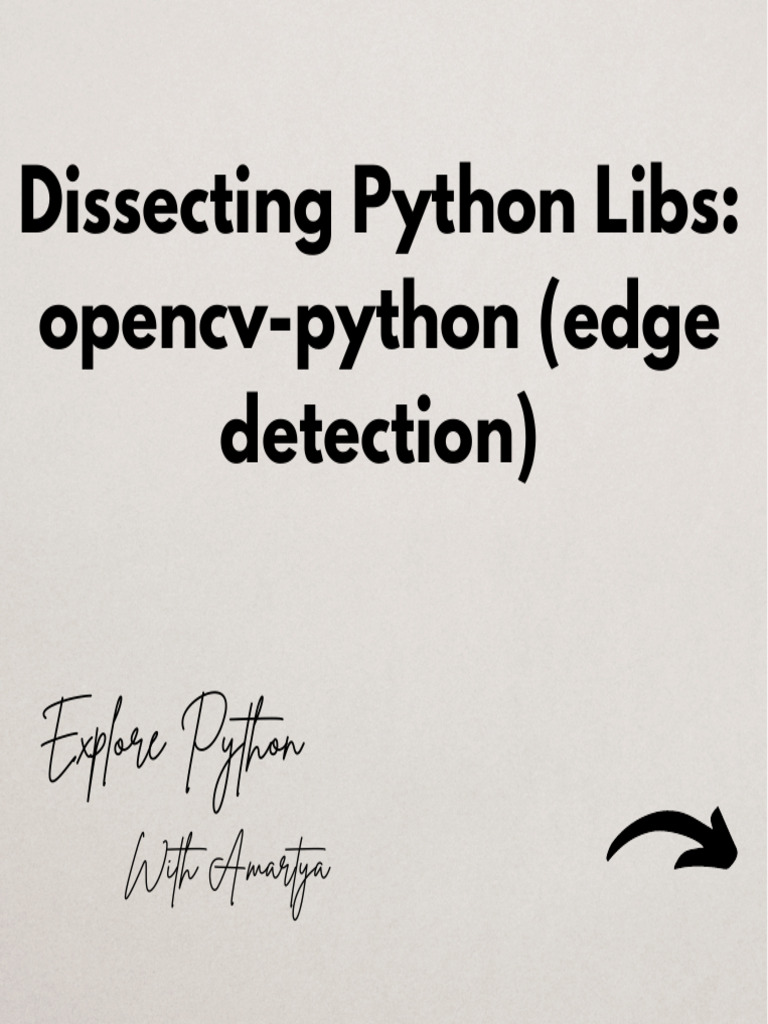 Canny Edge Detection in Python | PDF | Computers