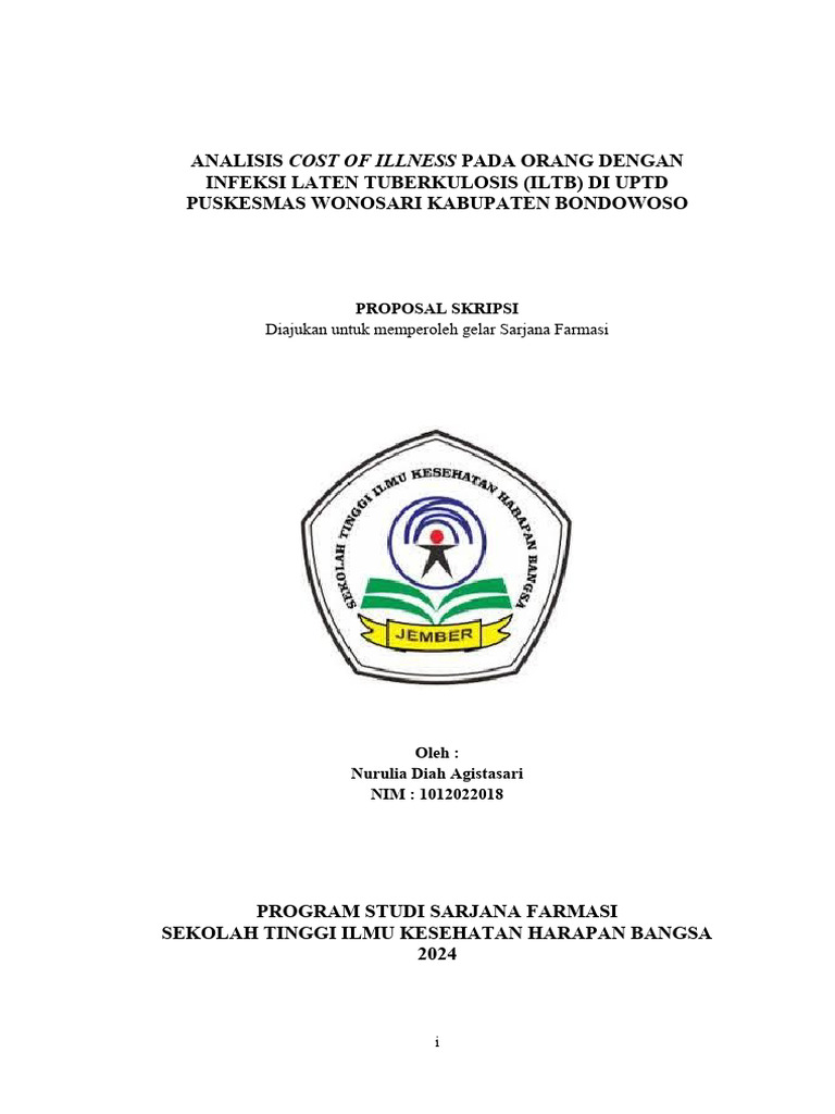 Cover Proposal Skripsi | PDF | Pengembangan Diri | Kesehatan Holistik