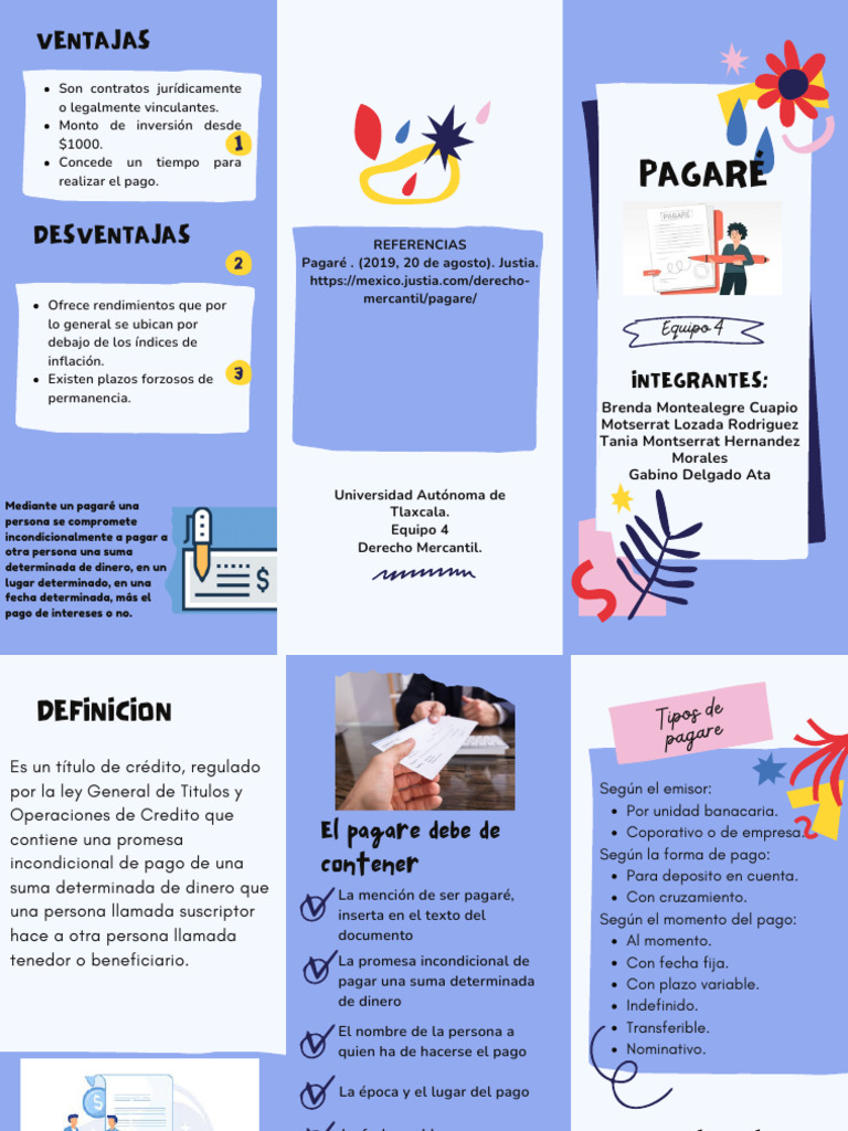 Triptico | PDF | Dinero | Economias