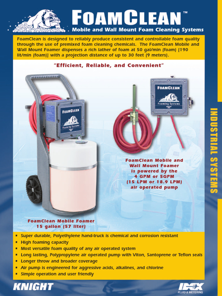 B Foamguard-Foamer | PDF | Pump | Materials