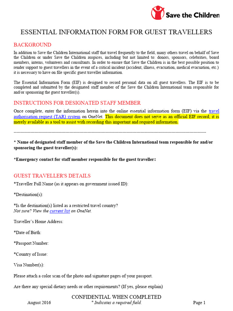 SCI Essential Information Form MS Word Version | Download Free PDF ... SCI Essential Information Form MS Word Version | Download Free PDF ...