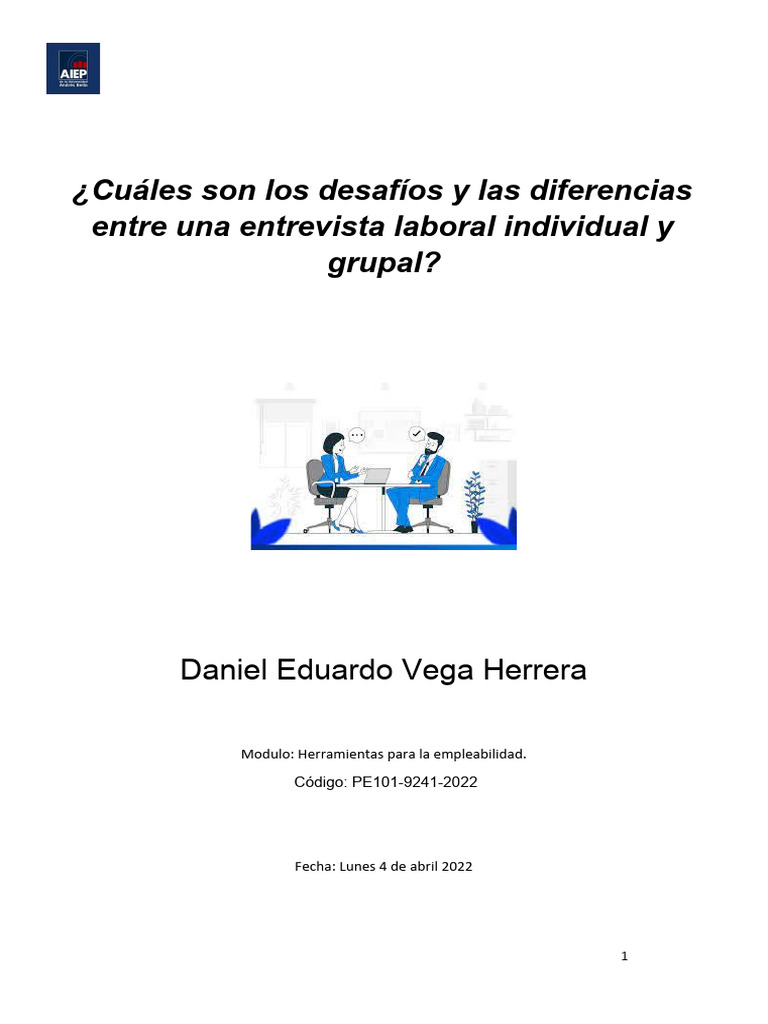 Vega-Daniel PE101-9241-2022 | PDF | Liderazgo | Sicología