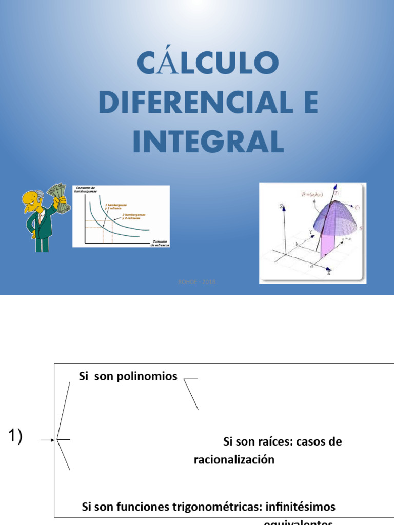 CÁLCULO DIFERENCIAL E INTEGRAL - Límites | PDF | Relaciones matematicas ...