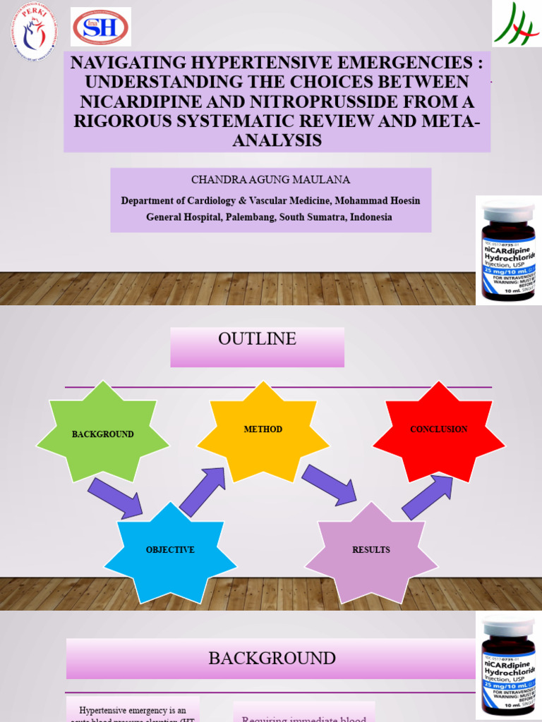 Nicardipine VS Nitroprusside | PDF | Hypertension | Intravenous Therapy