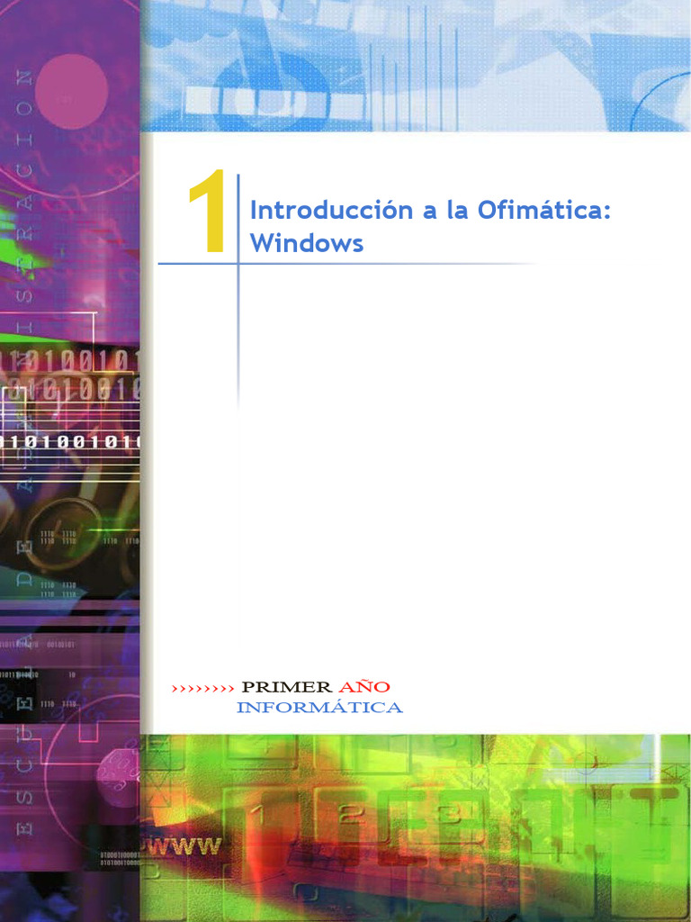 Manual de Informatica 1er Año | PDF | Hardware de la computadora | Periférico