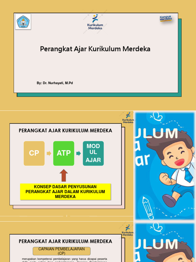 PEMBINAAN KOMPETENSI MENGAJAR 6. Perangkat Ajar Kurikulum Merdeka (PKM) - Rev-2 | PDF