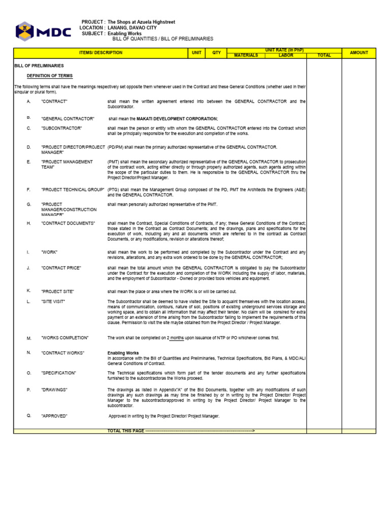 Bop Printed Form | PDF | Specification (Technical Standard) | General ...
