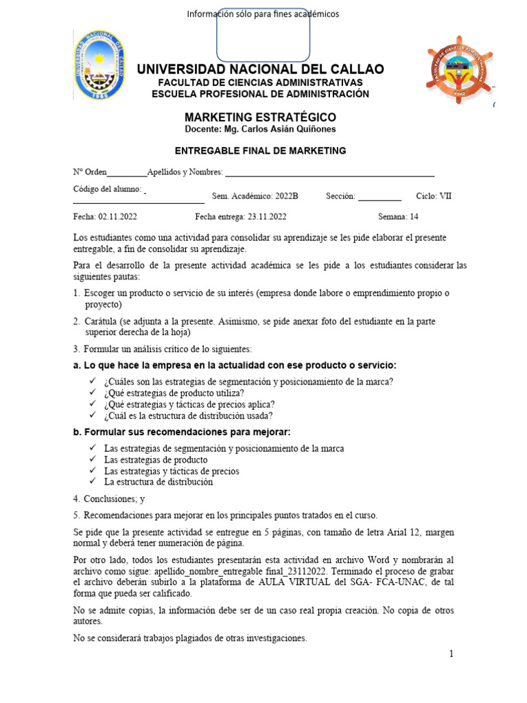 Trabajo de Investigación Formativa Entregable Final | PDF | Aprendizaje