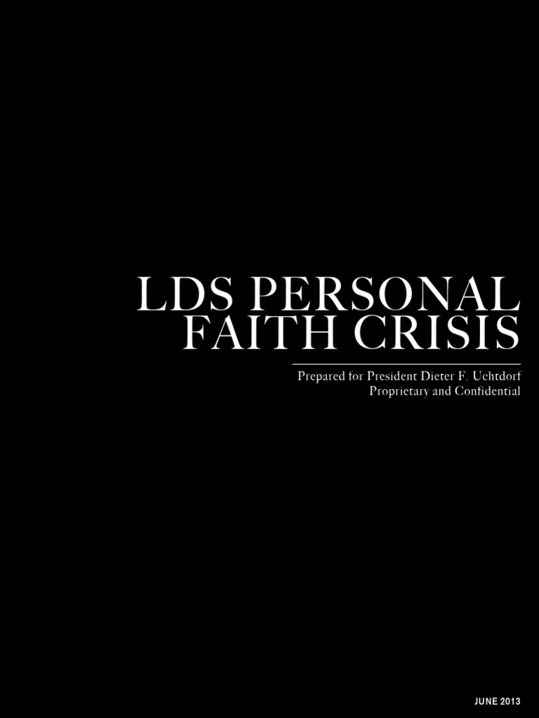 Faith Crisis R28e LDS Church | PDF | Social Media | Popular Culture ...
