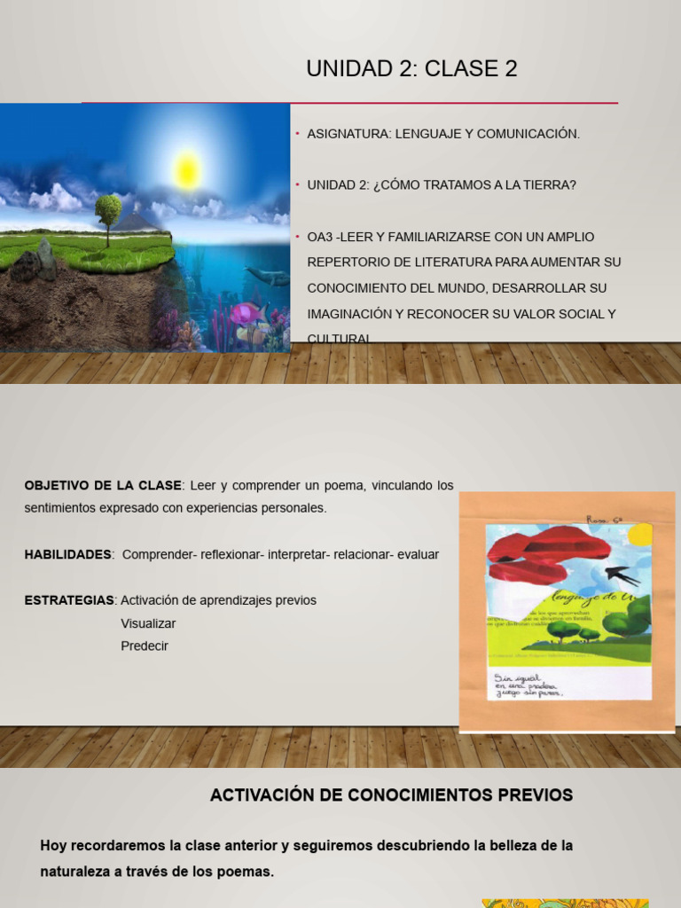 CLASE 2- 5° Lenguaje (Unidad 2) | PDF